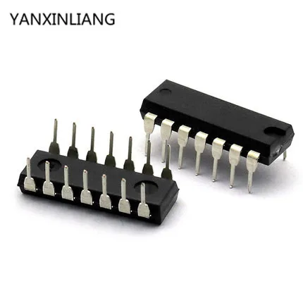 10PCS 74HC74N 7474 74HC74 Dual D Type Flip Flop with Set and Reset DIP ...