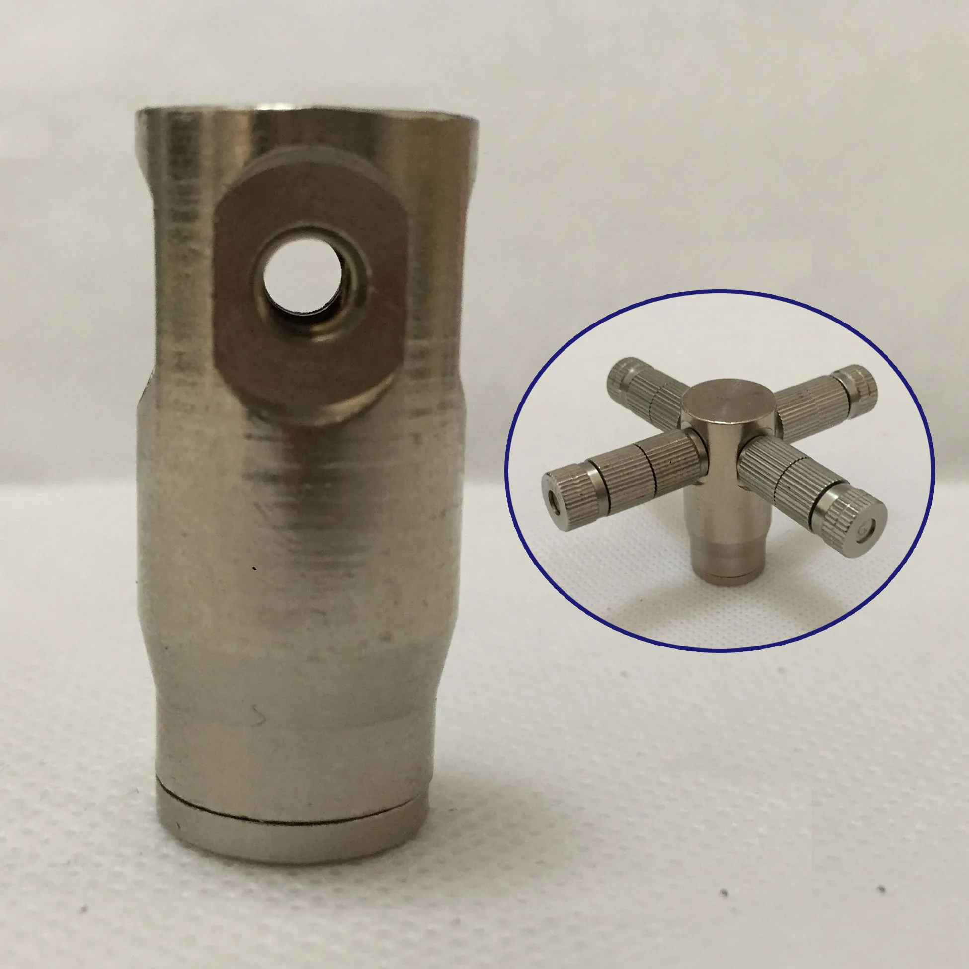 10pcs 9.52mm end connector, mist cooling system connector, brass quick ...