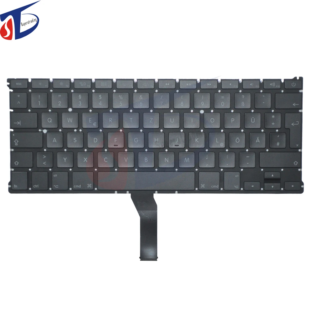 Deutsch Tastatur Germany keyboard for macbook air 13'' A1466 A1369 GR ...