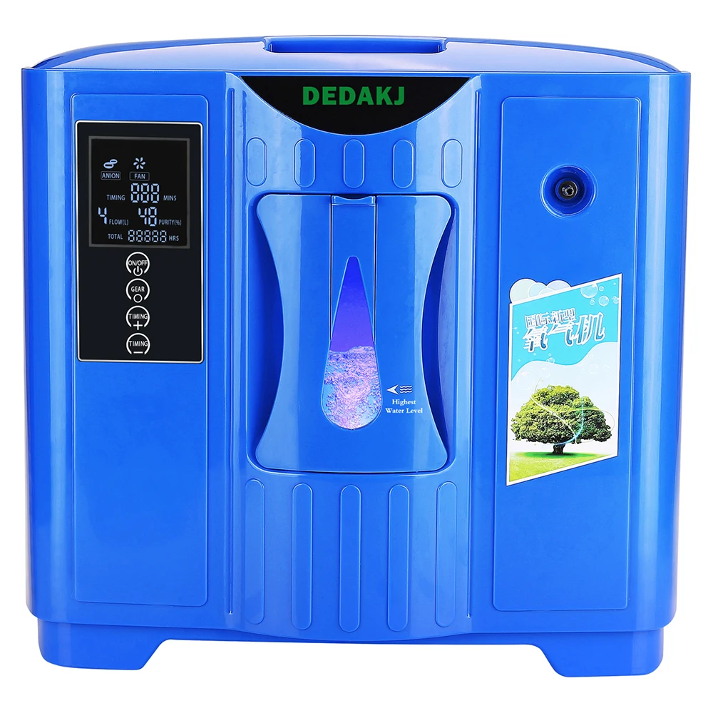 Top Grade 9L Flow 90% High Purity Portable Household Oxygen ...
