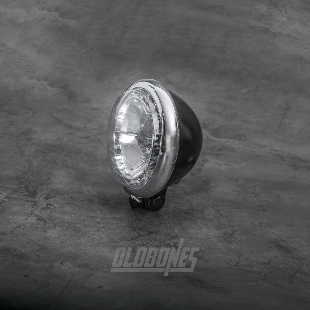 1-Pc-OLDBONES-Cafe-Racer-universal-modified-Headlight-Vintage ...