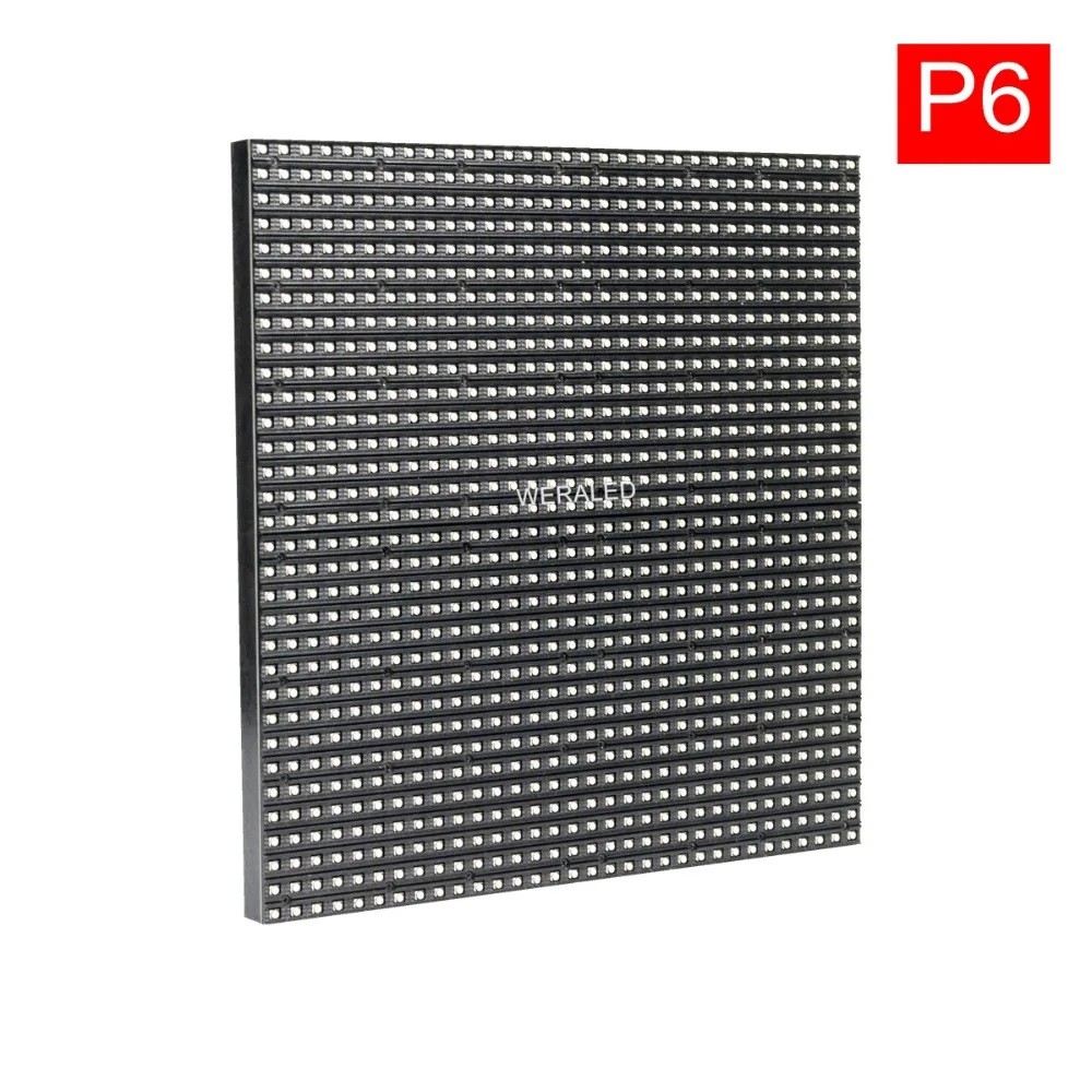 WERALED P2 P2.5 P3 P4 P5 P6 P10 Крытый полный Цвет светодиодный модуль ...