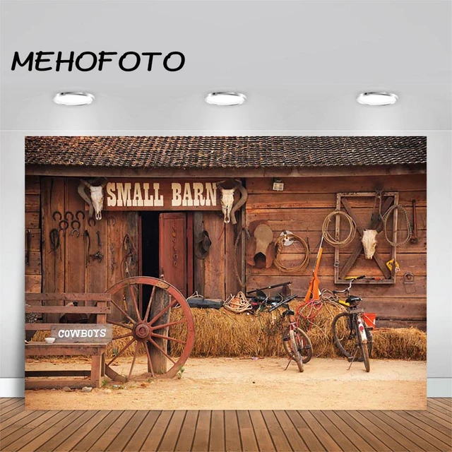 Cowboy Saloon Backdrop