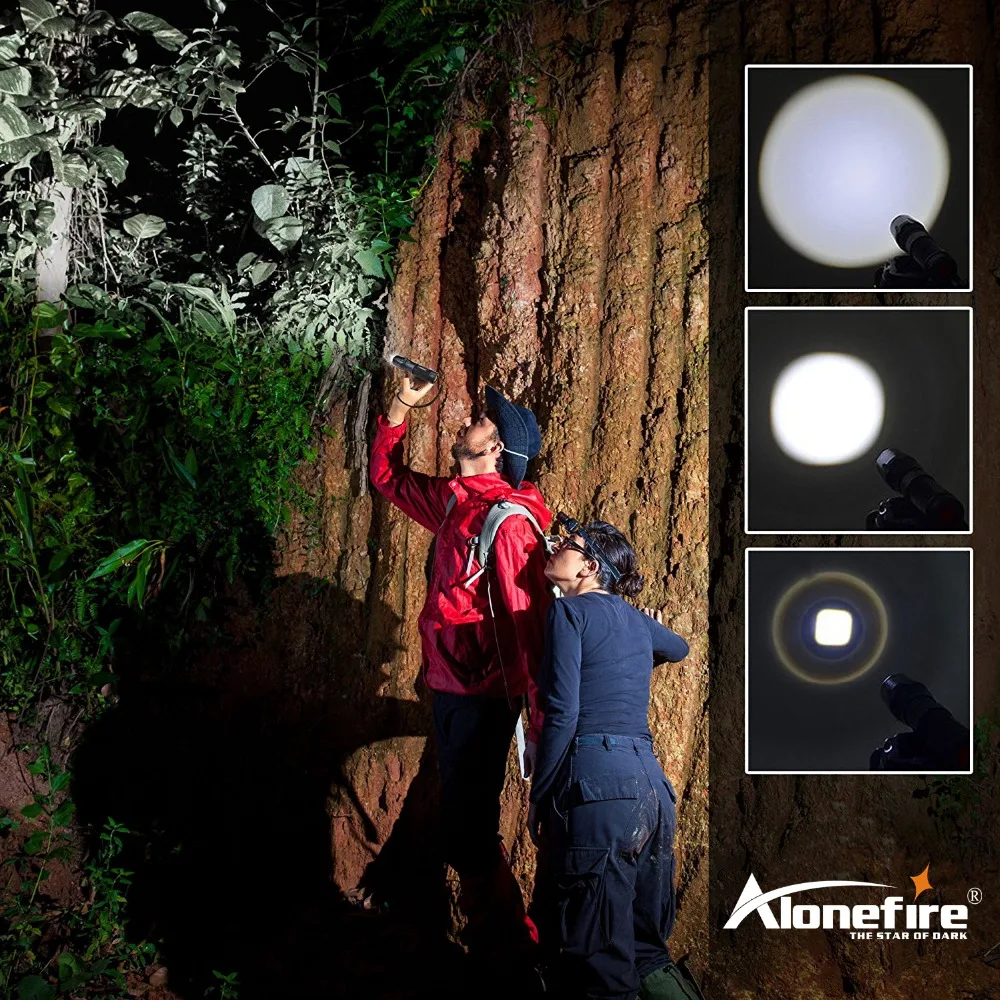 AloneFire X800 Тактический фонарь CREE XML T6 L2 v6 Светодиодный прожектор с зумом походный ...