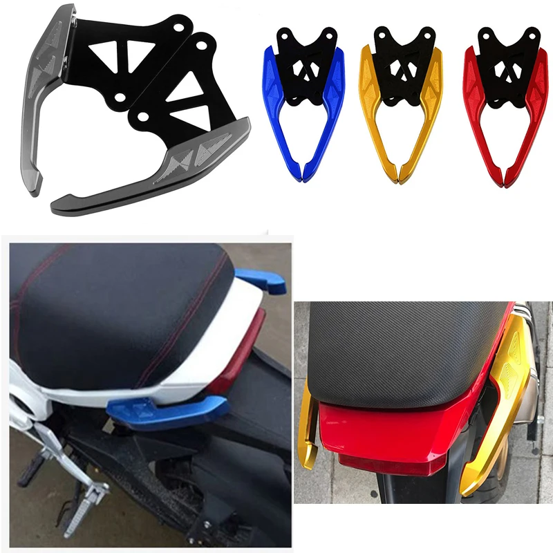 Modified Motorcycle Tail Armrest Motocross Rear Wing Rear Handrail for ...