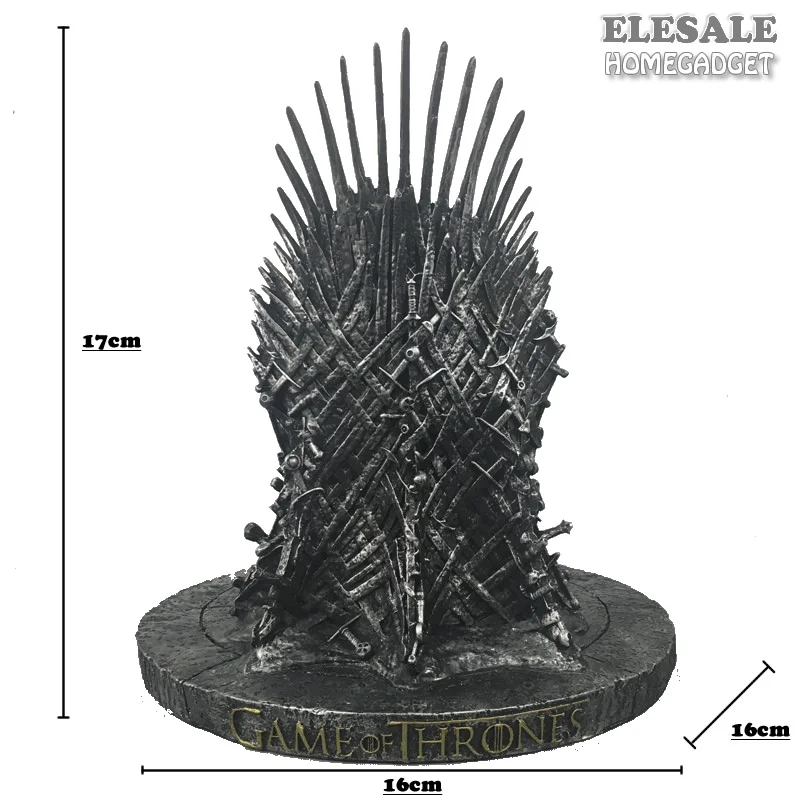 The Iron Throne Resin Statue Game Of Thrones Props Sculpture Home ...