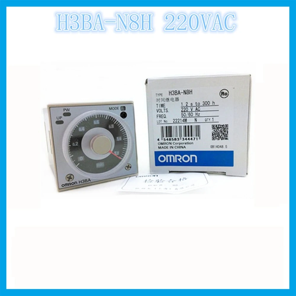 H3ba-n8h Ac220v Omron Relay Electronic Omron Timer Multifunzione Tempo ...