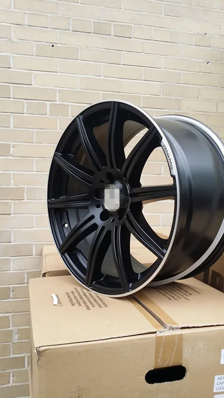 19" E63S AMG STYLE BLACK WHEELS RIMS FOR MERCEDES BENZ C320 C350 C280 ...