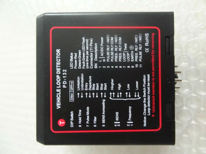 Gate Loop Detector Magnetic Vehicle Loop Detector For Parking Barrier