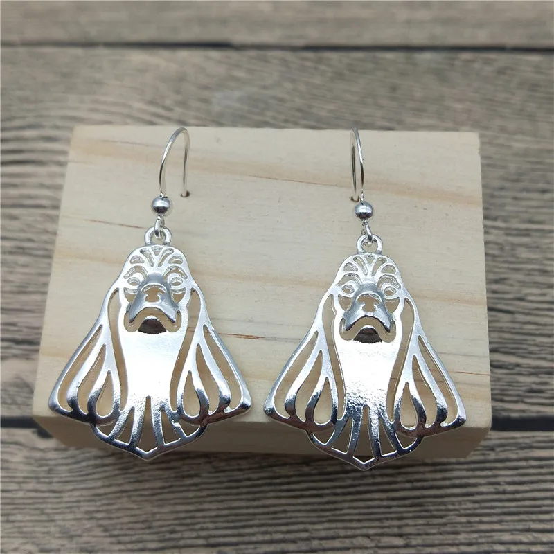 New American Cocker Spaniel Drop Earrings Trendy Style Cocker Spaniel ...