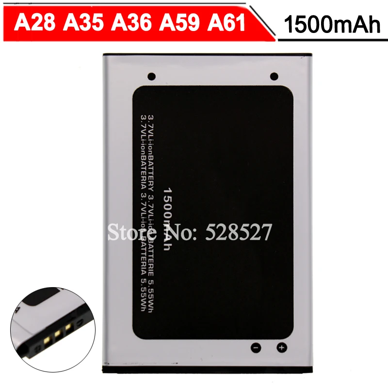 For Micromax A28 A35 A36 A59 A61 A63 Battery 1500mAh High Quality ...