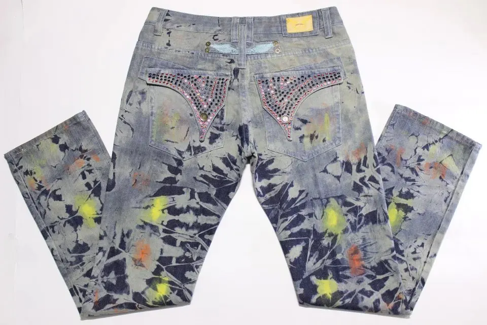 White Robin Jeans Men