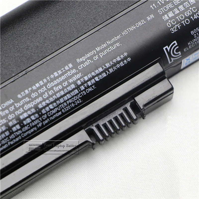 11.1V 62Wh Original Lapotp Battery SX06 for HP EliteBook 2560p 2570p ...
