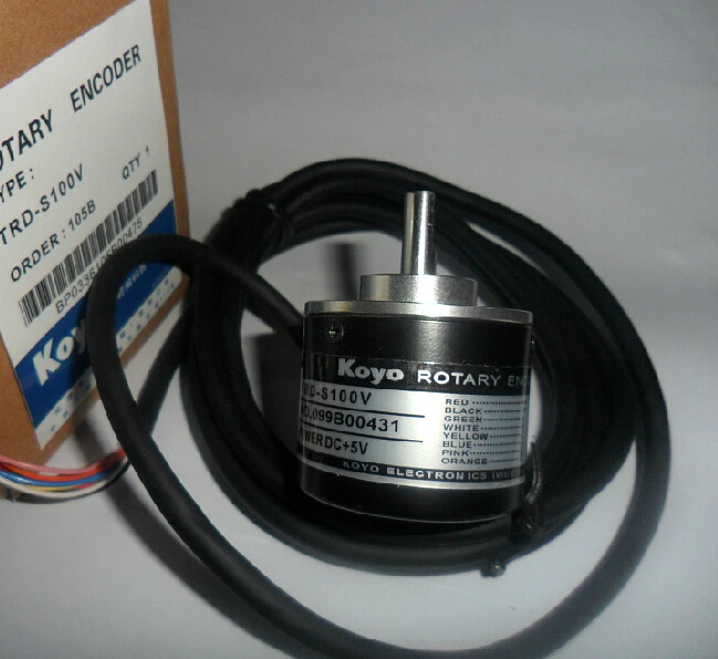 Codificador de piezas KOYO 1 TRD S2500V/DC5V 2500 line codificador óptico rotativo/2500P/R para ...