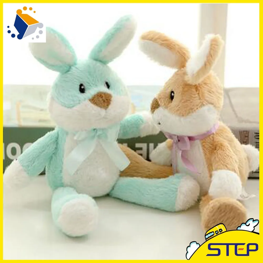 2016 Free Shipping 25cm Cute Colorful Bunny Plush Toy Baby Toy Super ...