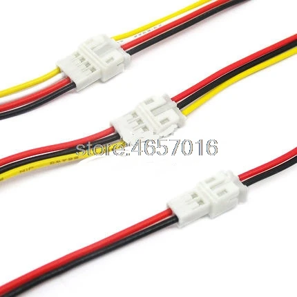 Conector hembra Micro JST PH 2,0 2P 3P 4P 5P 6 pines con Cables de 20cm 200mm, 10 par/lote ...