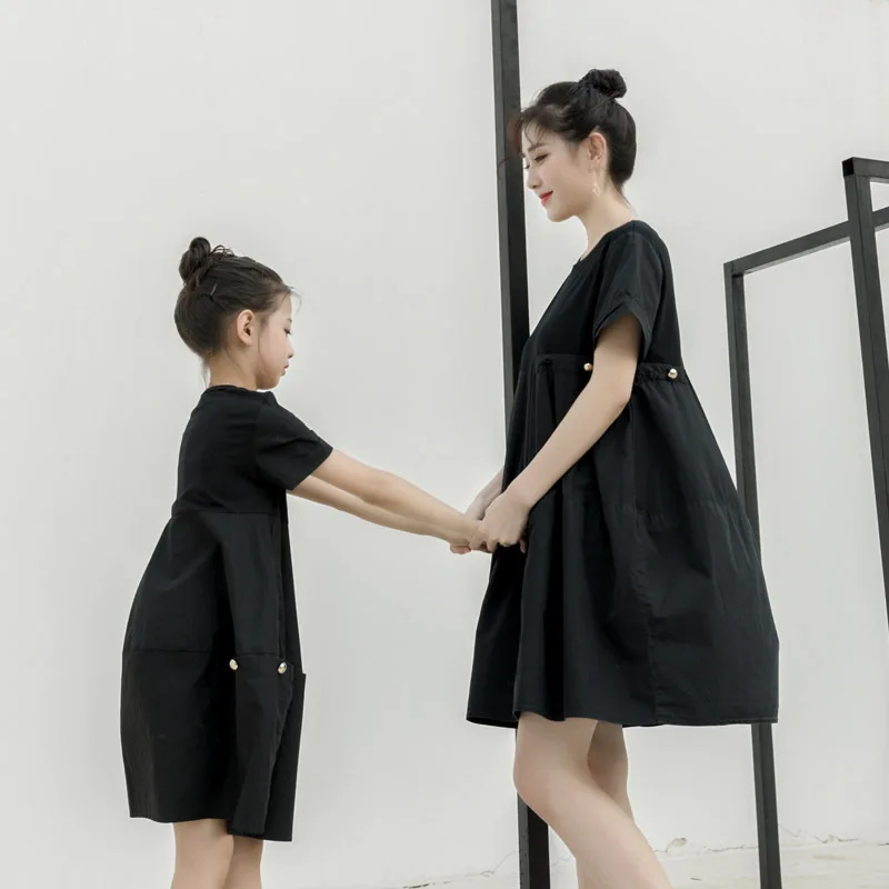 2019 New Summer Mother And Daughter Clothes Family Matching Clothes ...