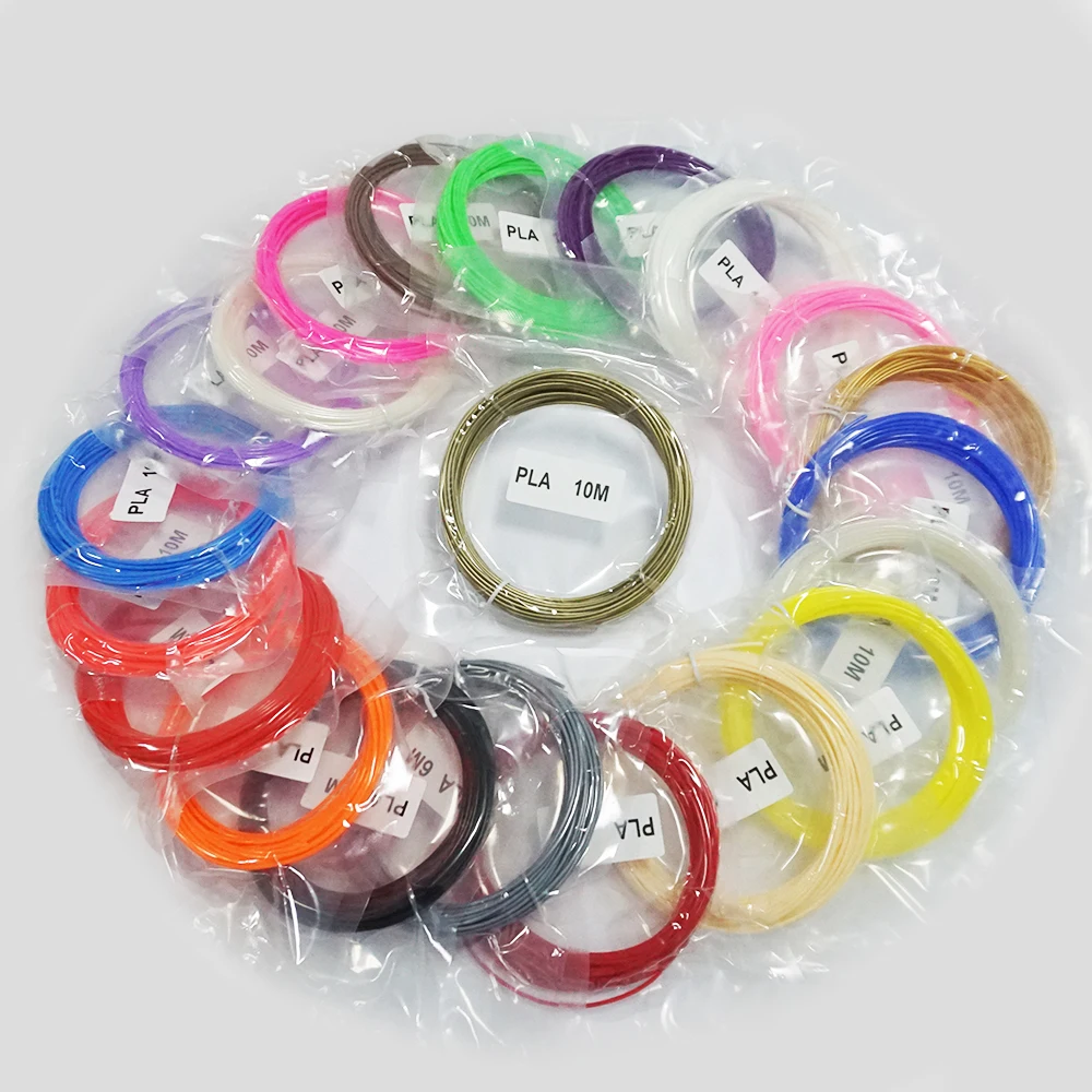 3D Pen Filament PLA 1.75 200 Meters 20 Colors Wire Material 3D Printer ...