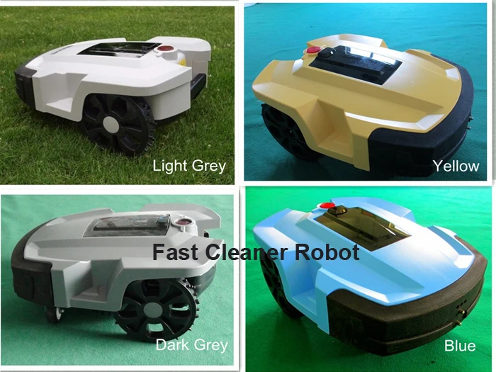 Robot Grass Cutter Automatic Grass Trimmer With 2pcs Lithium 24v 8ah4pcs Cutting Bladethree