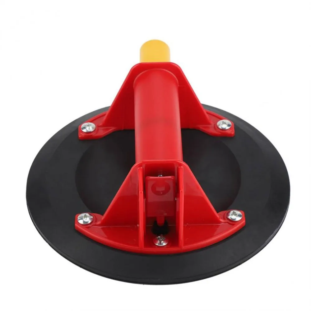 Hand Pump Glass Single Claw Sucker Red ABS Plastic Handle Sucker 206mm ...