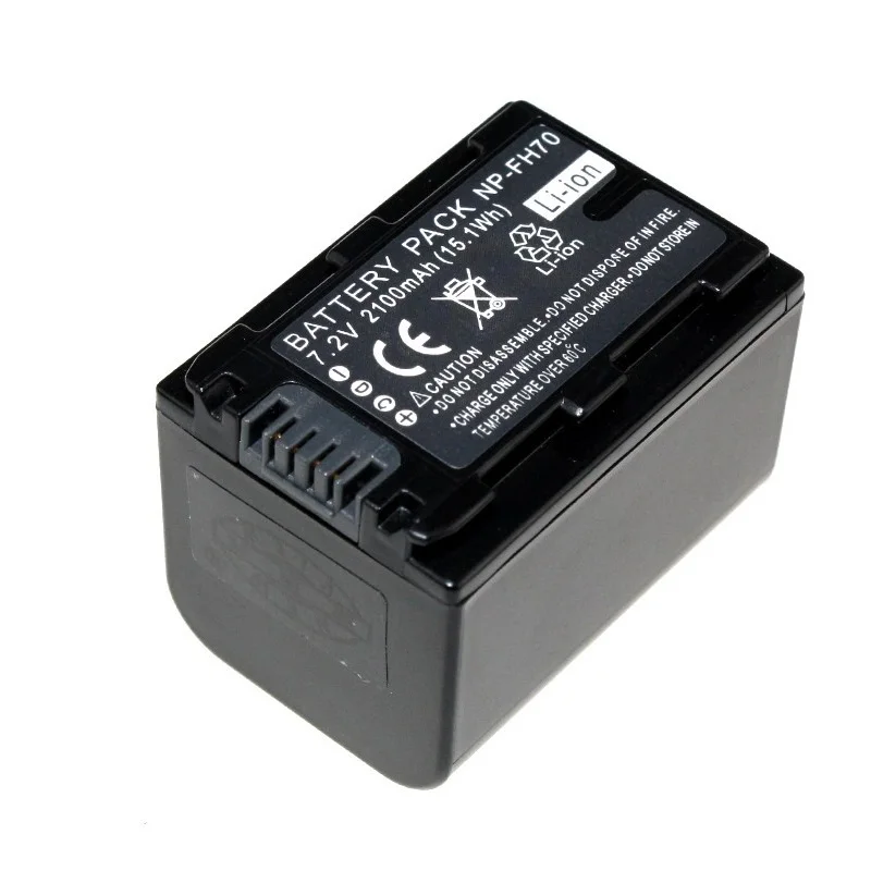 Fast Delivery 1PCS 7.2V 2100mAh NP FH70 Battery Rechargeable NP FH70 Camera Battery For Sony NP ...