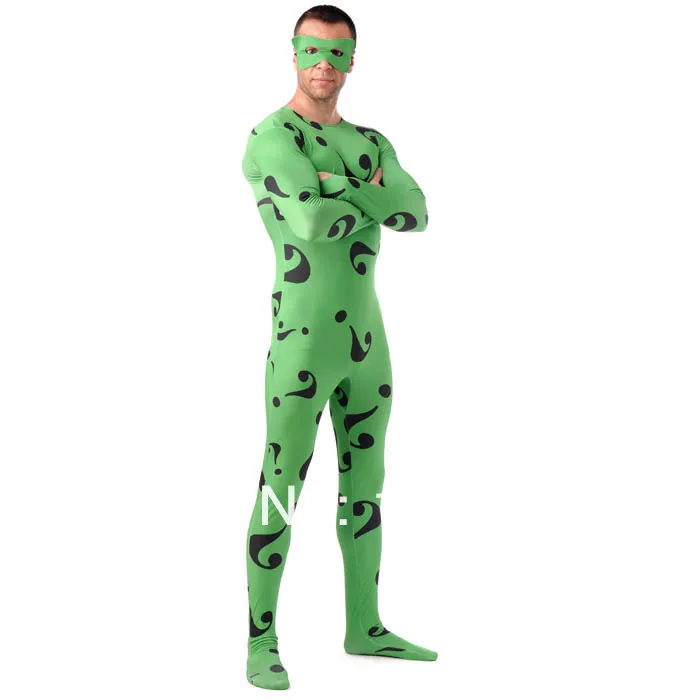 The riddler costume halloween costumes for men adult Batman superhero ...