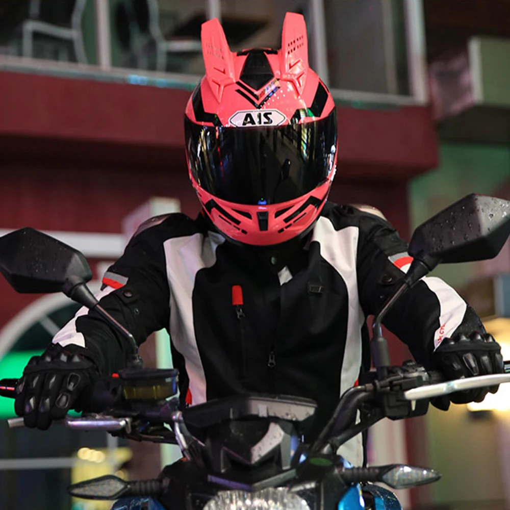 Motorcycle Helmet Flip Up Motobike Helmet With Inner Sun Visor Double ...