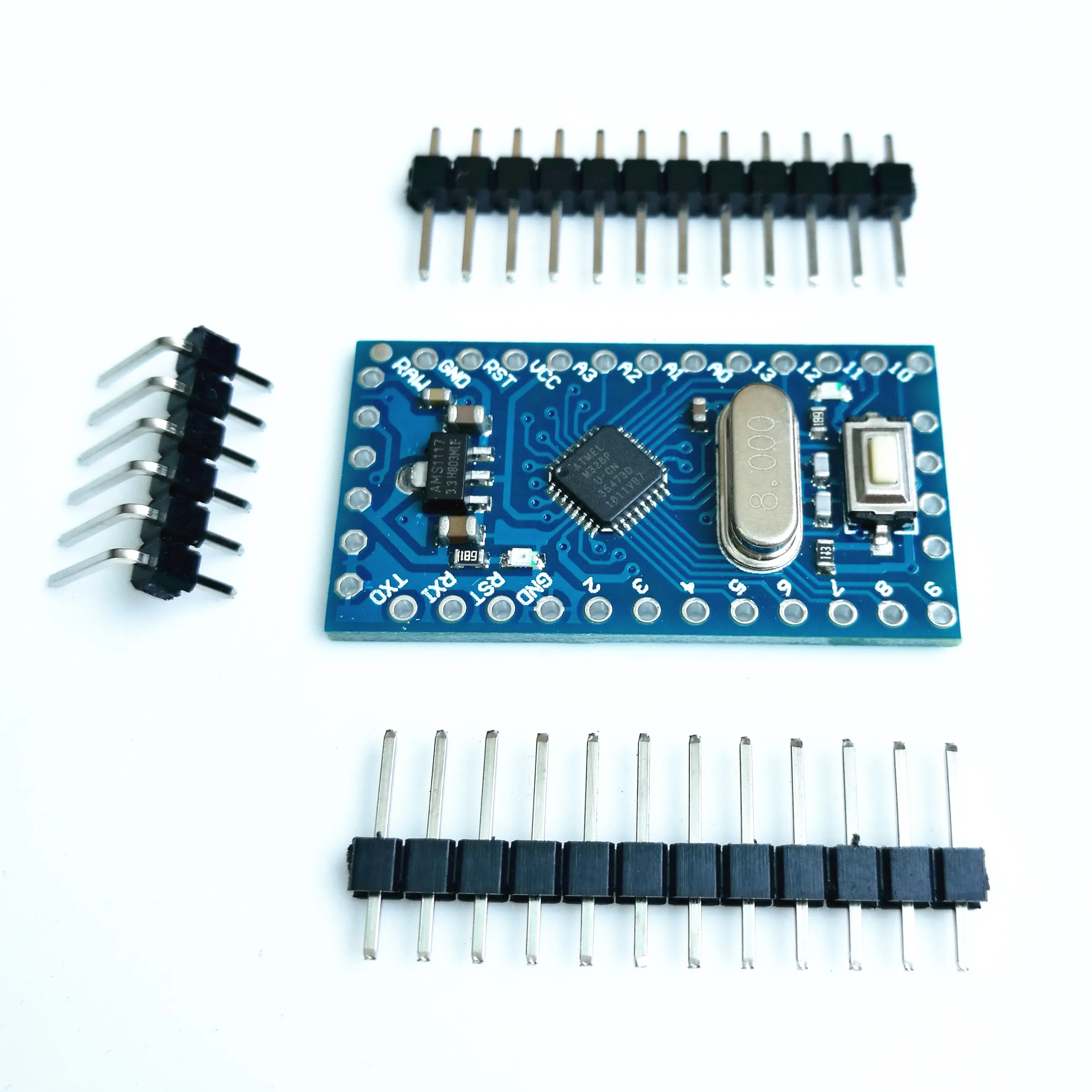 10pcs Pro Mini Atmega328 3 3v 8m For Arduino Atmega328 Good Quality Bte15 01 M328 In Electronics
