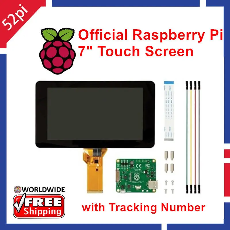 Aliexpress.com : Buy Original Official Raspberry Pi 7 inch 800x480 TFT ...