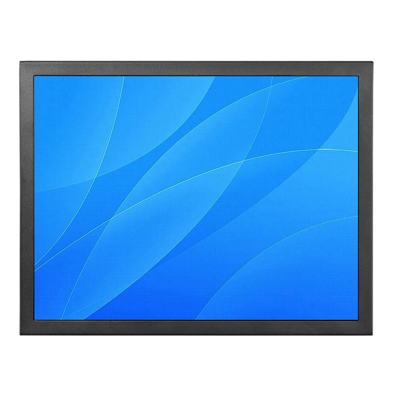 15 Inch 1024*768 Resistive Touch Screen Monitor Metal Industrial Touch ...