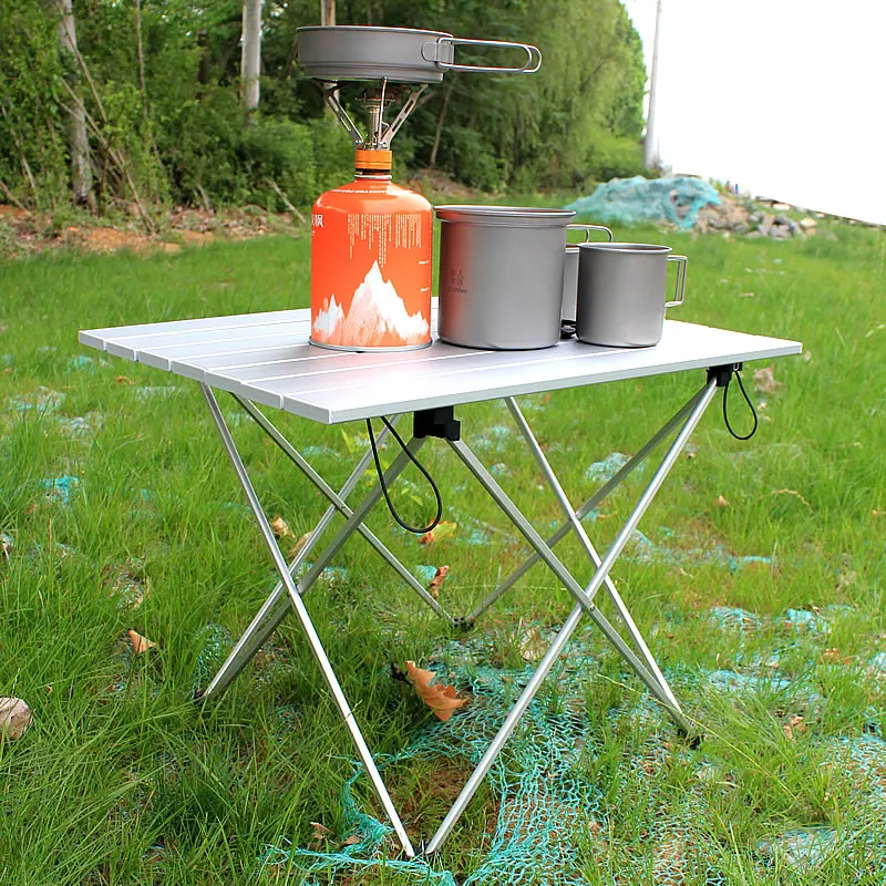 Portable Outdoor BBQ Camping Picnic Aluminum Alloy Folding Table ...
