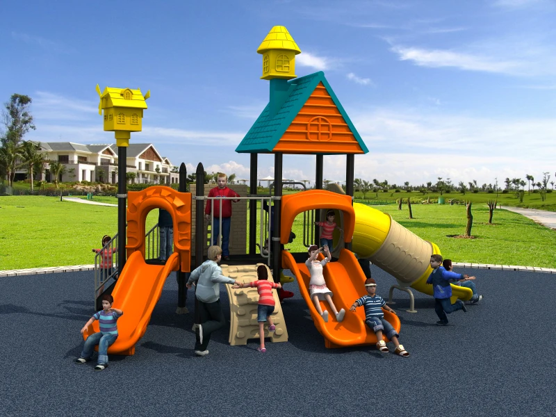 CE/TUV/SGS kid small playground fun land castle,children Multi function ...