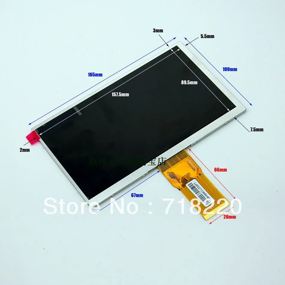 Tela lcd 7 polegadas hd 1024*768 para cube u25gt, teclast p76e dual ...