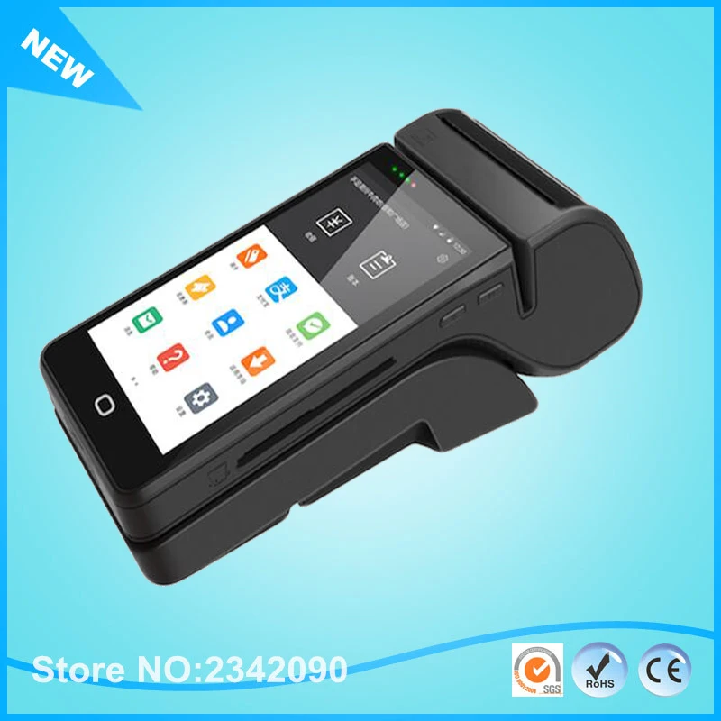 Android Mini POS Terminal with Printer All in One Android Restaurant ...