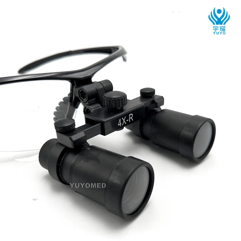Dental-Loupe-4X-Mangifying-Glass-Dentist-High-Spot-Glasses-Magnifier ...