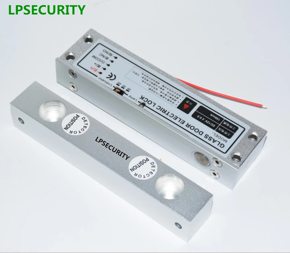 LPSECURITY 12V DC exposed installation Deadbolt Strike Electric Drop ...