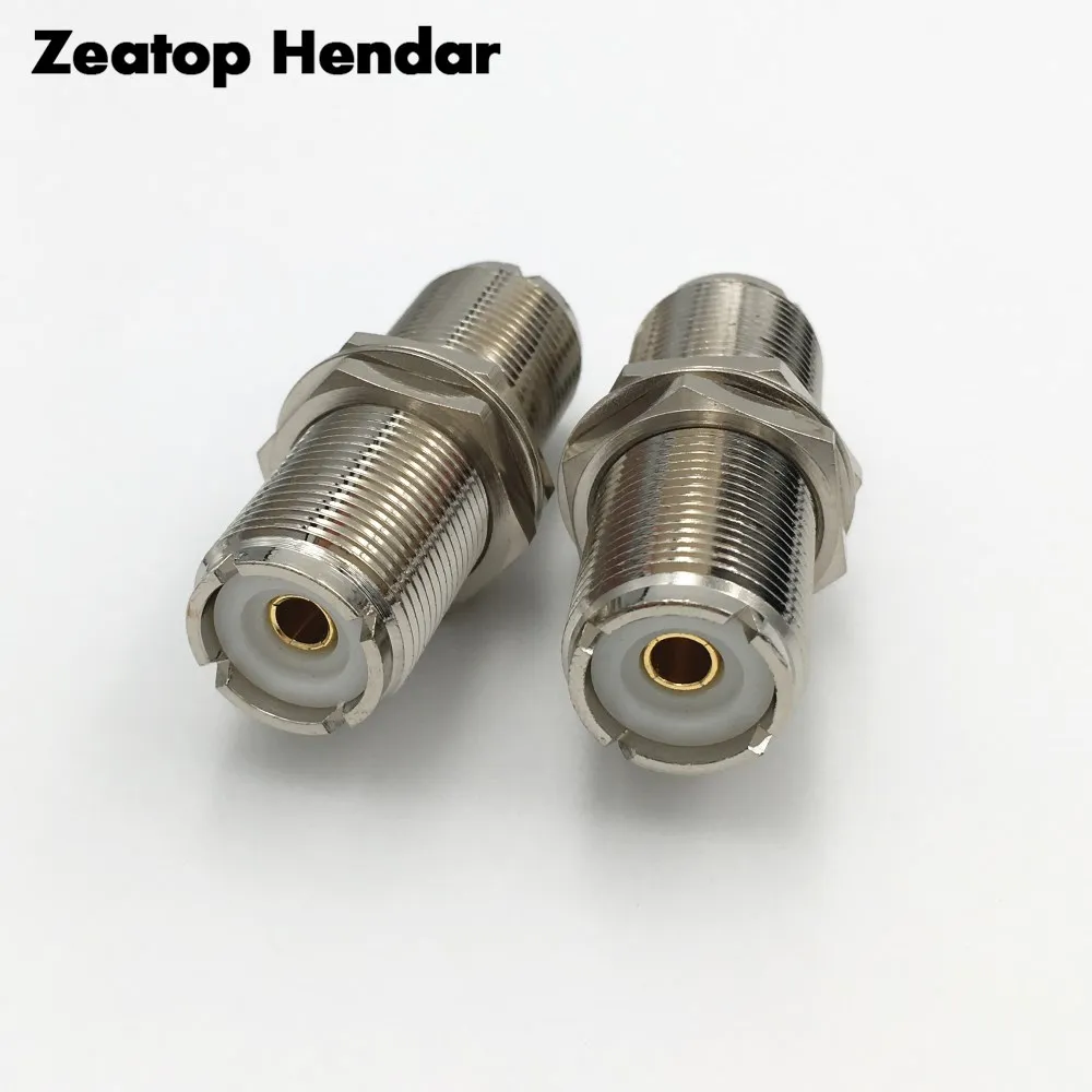 1Pcs Brass L16 UHF Female to UHF Female Plug Double UHF with All Screw ...