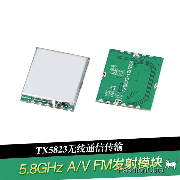 Boscam 5.8G 200mW 8CH Wireless Audio Video Transmitter Module TX5823 ...