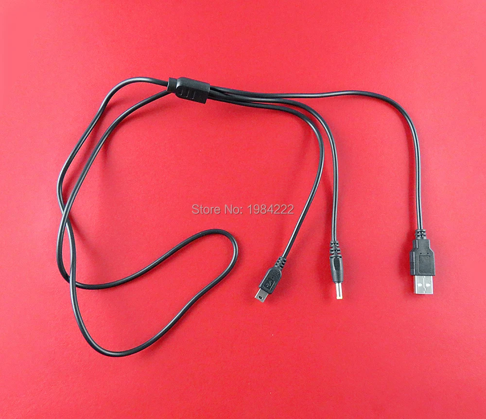 For PSP1000 PSP2000 PSP3000 2 in 1 USB 2.0 Data Transfer Sync Charge ...