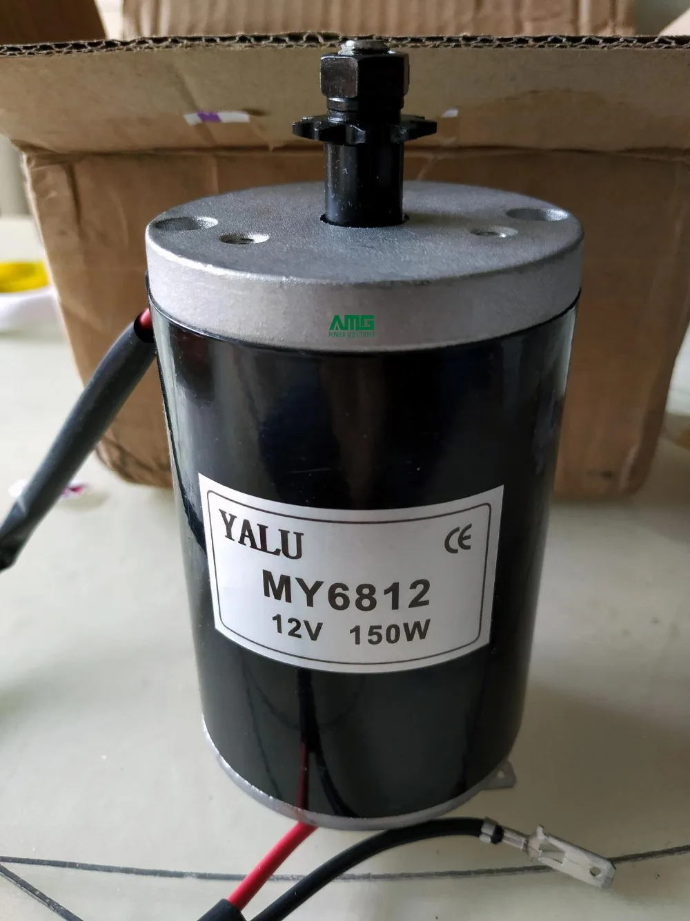 MY6812 150W DC 2750 V RPM 전기 세발 자전거용 고속 브러시 모터, 전기 스쿠터 모터, 기어/풀리 옵션 ...