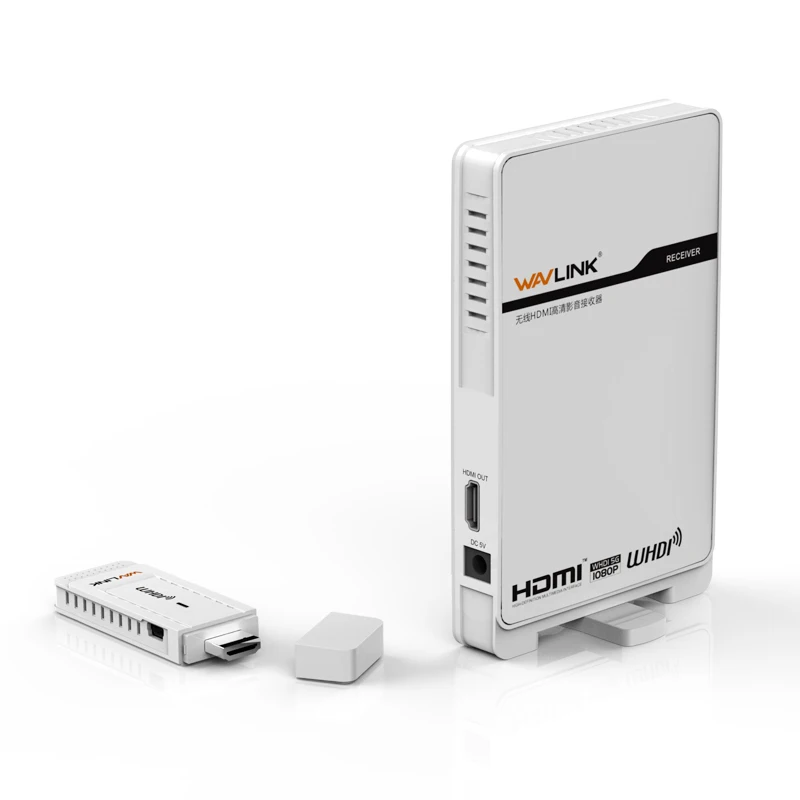 Wavlink WL-AV510W2 WHDI 5GHz HD Wireless HDMI Transmitter & Receiver ...