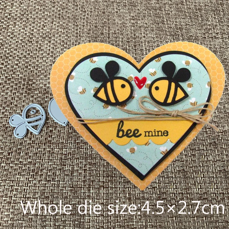 New Design Craft Metal Cutting Dies cut die lovely bee decoration ...
