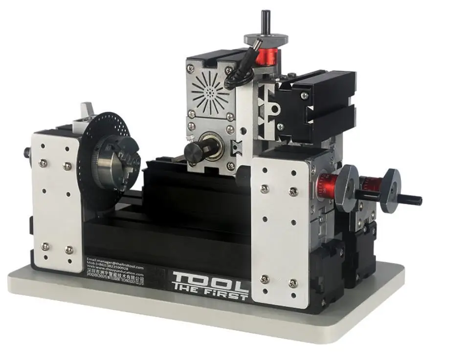 High Power Metal Gear Milling Machine DIY Model Mill for Teaching Use ...