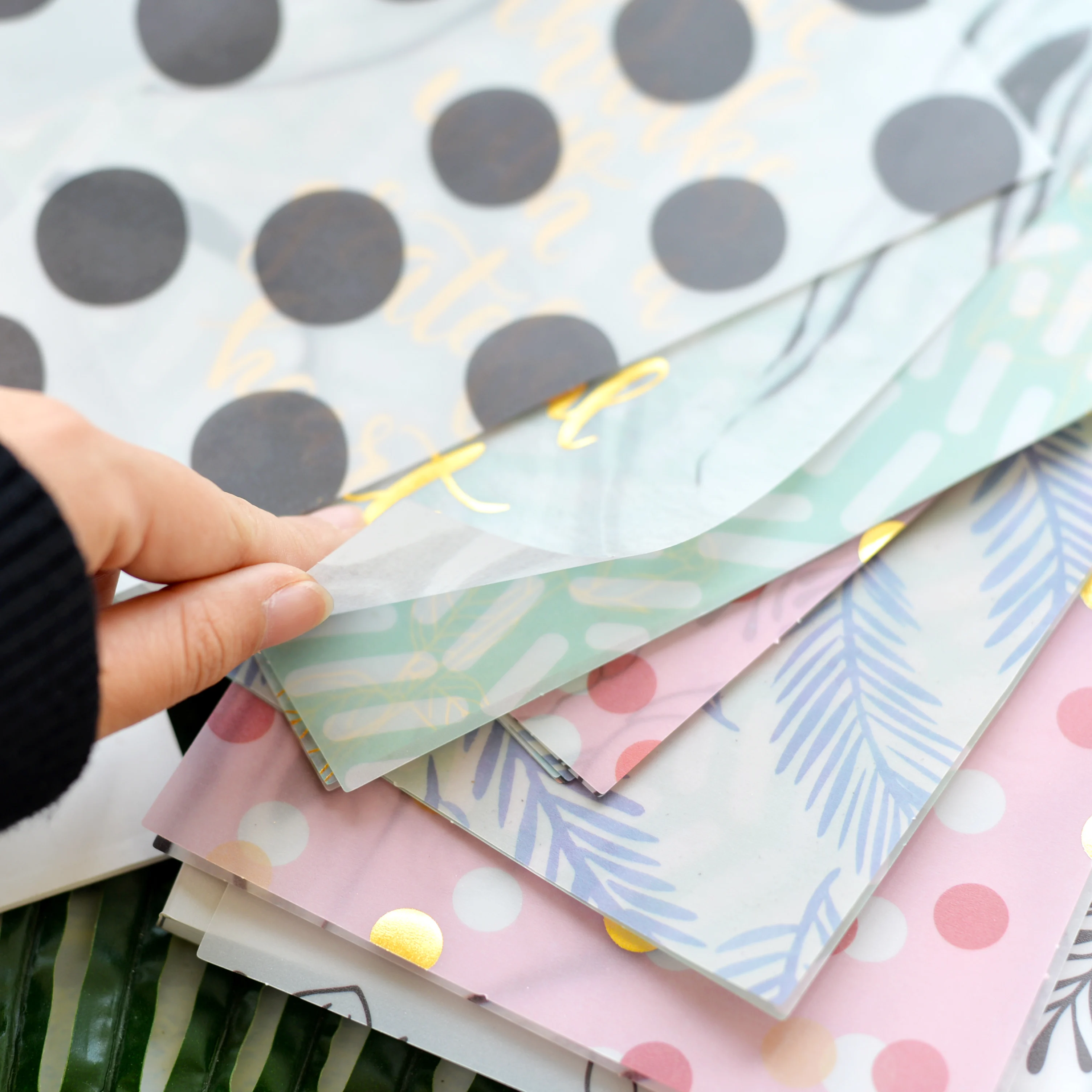 Materials Papercraft Printed Vellum SheetsPatterned VellumPatterned ...