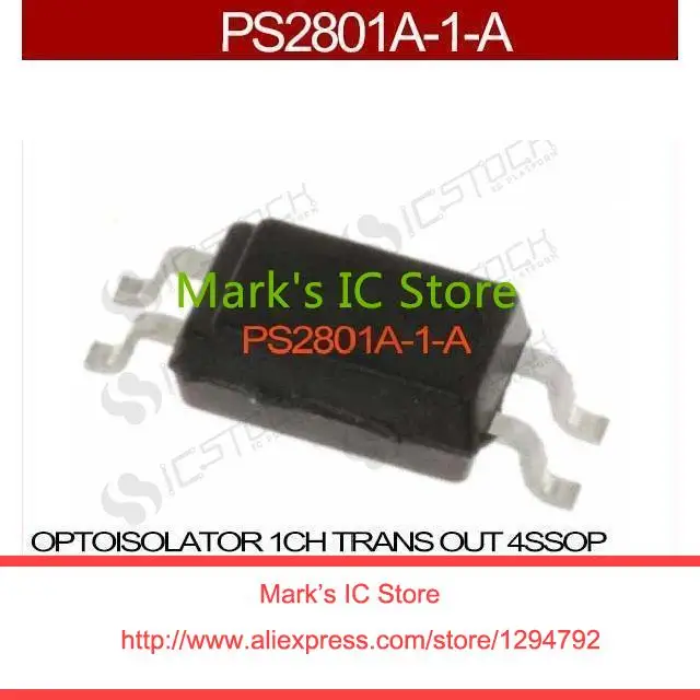PS2801A 1 A OPTOISOLATOR 1CH TRANS OUT 4SSOP PS2801A 1 A 2801 PS2801A PS2801 2801A S2801|trans ...