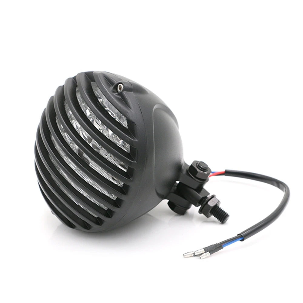 Faro delantero Universal de 4 pulgadas para motocicleta, faro Retro de ...