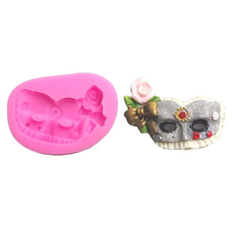 Q 997 eye mask silicone mold 3D food grade mold cake decoration mold ...