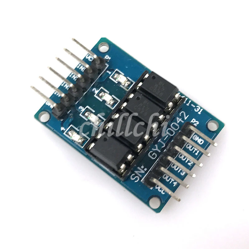 Four-high-low-transition-optical-isolation-module-optocoupler-isolation ...