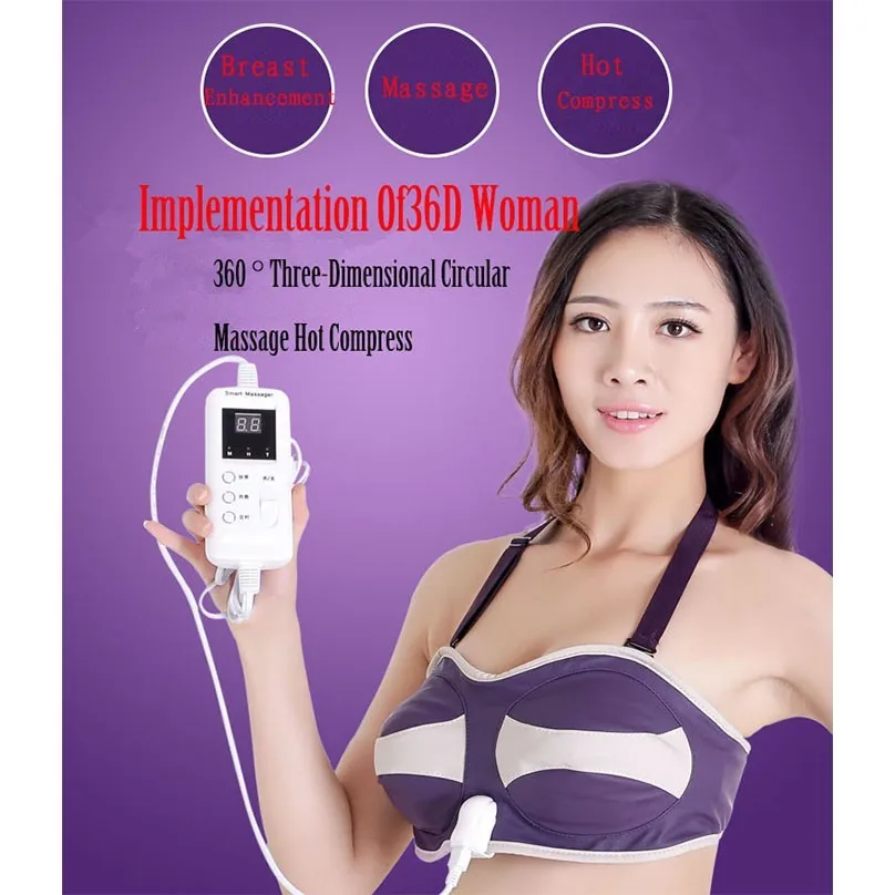 Electric Breast Instrument Bust Massager Prevent Mammary Ptosis Breast