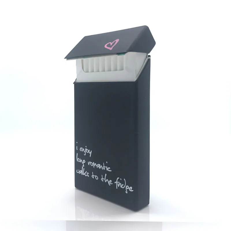Women Cigarette Case Silm Cigarettes Case Cover Silicone Smoking Long ...